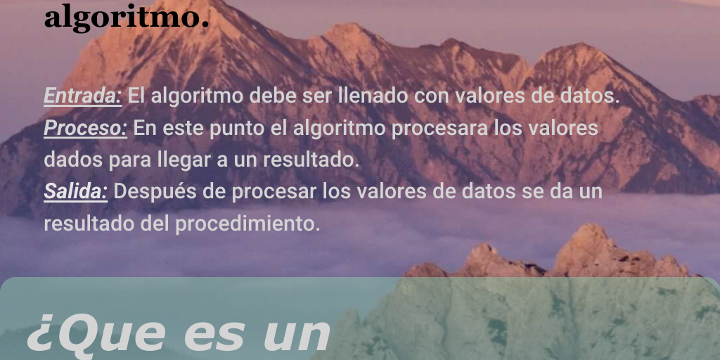 infografia de algoritmo by lecia fira de la condre - Infogram