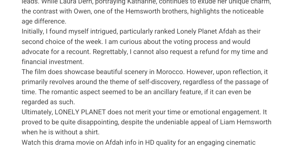 Watch Lonely Planet 2024 Afdah In HD quality by afdah live - Infogram