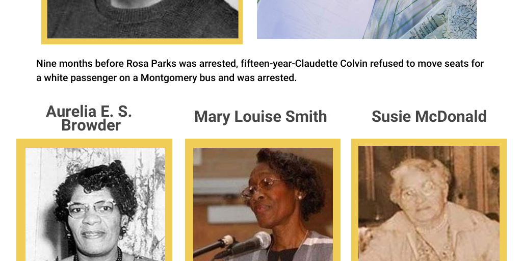 Behind The Photo Rosa Parks By Cgtn America Infogram