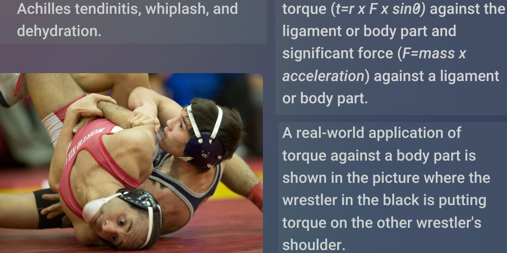 Chemistry of Wrestling infographic by SAMUEL COOPER - Infogram