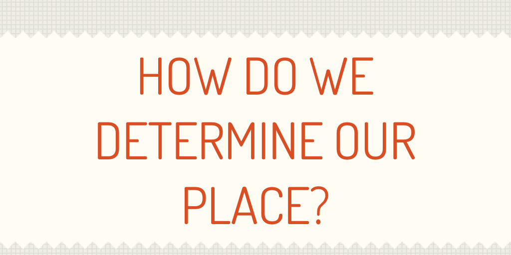 How do we determine OUR place? by byages - Infogram