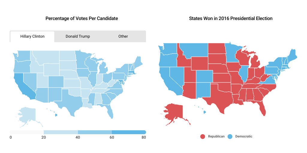Maps: Midterm Elections Charts by Infogram Blog - Infogram