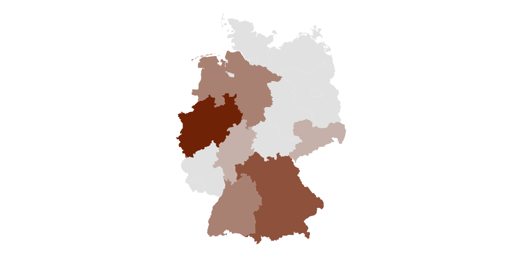 Heatmap example for Sueddeutsche.de - population of the states of ...