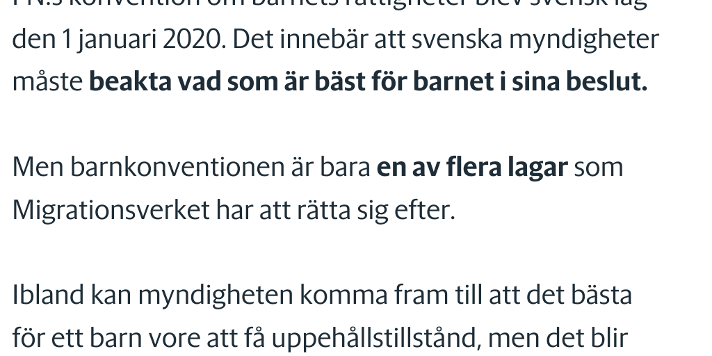 SAM Maryam – därför utvisas barn - Infogram