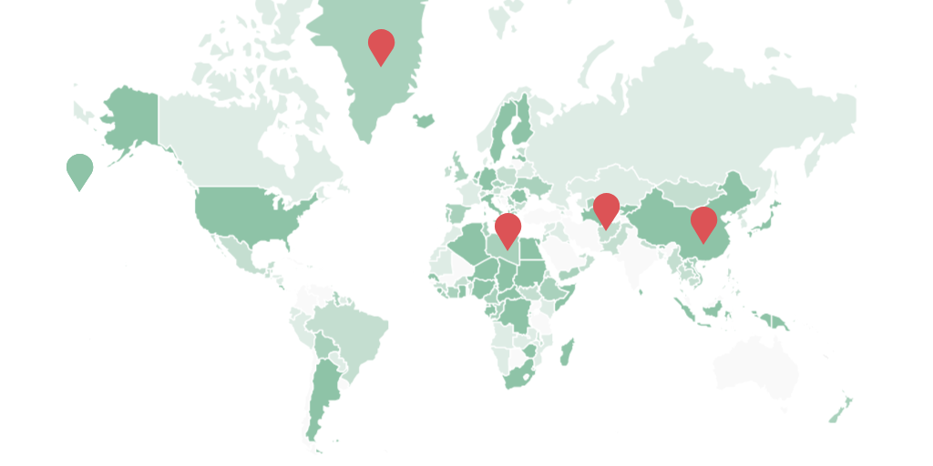 World Map by Ammar Alsoufi - Infogram