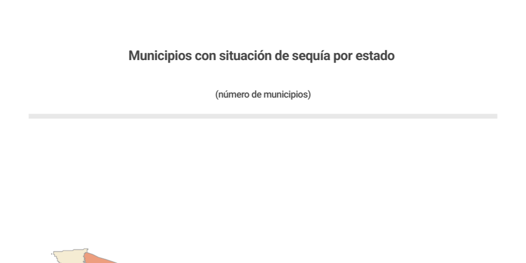 Mapa sequía by EL CEO - Infogram