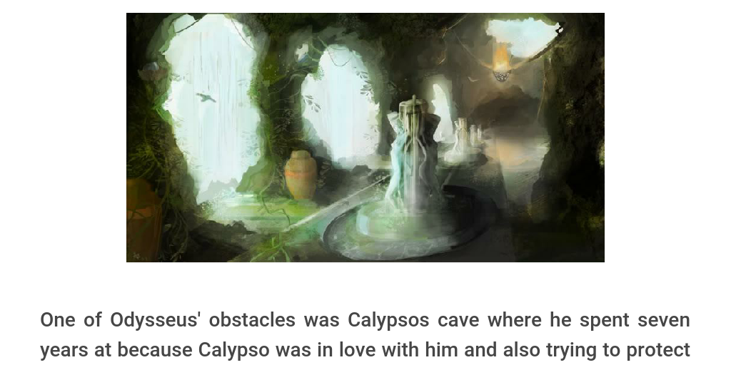 Odysseus' Obstacles by DeLane Garner - Infogram