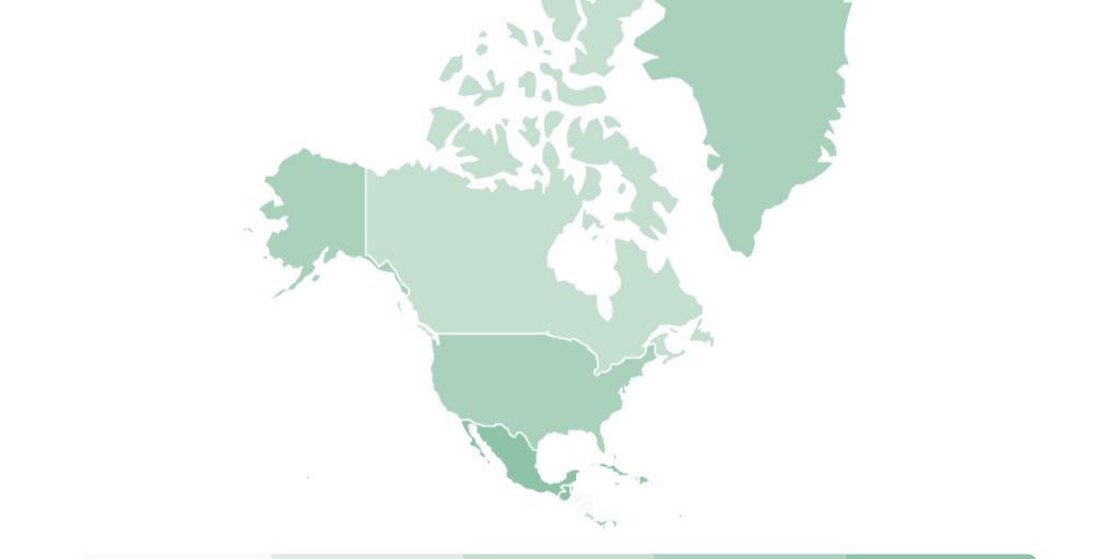 North America Map by Dina Awad - Infogram