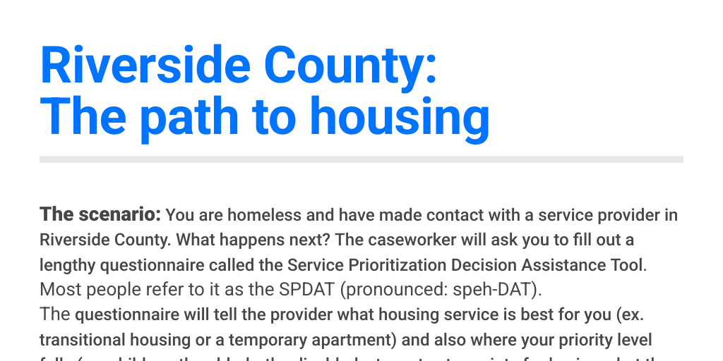 Housing flow chart - Infogram