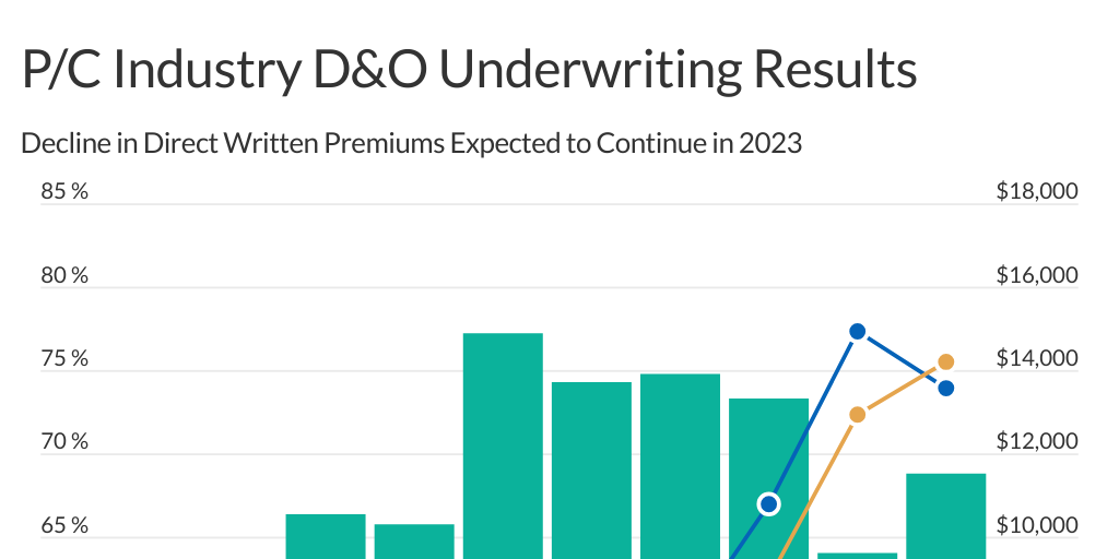 2023 P/C Industry D&O Underwriting Results - Infogram