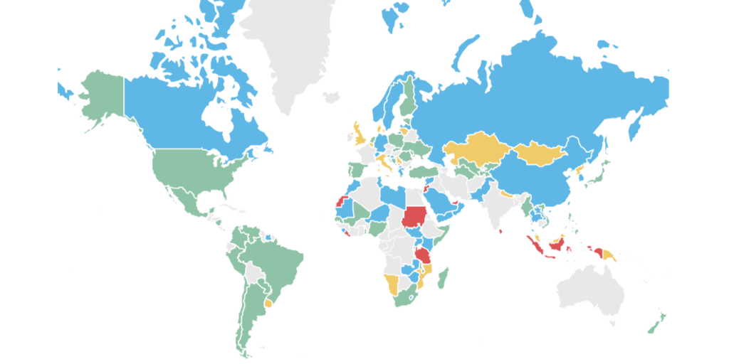 World Map by Tatianny Barcelos - Infogram