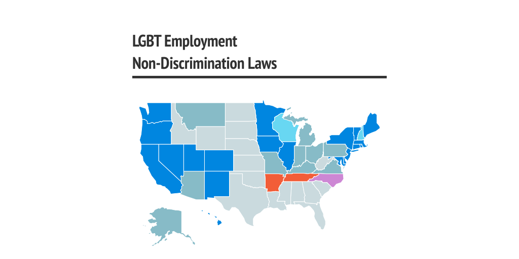 LGBT Employment Non-Discrimination Laws by Fast Company - Infogram