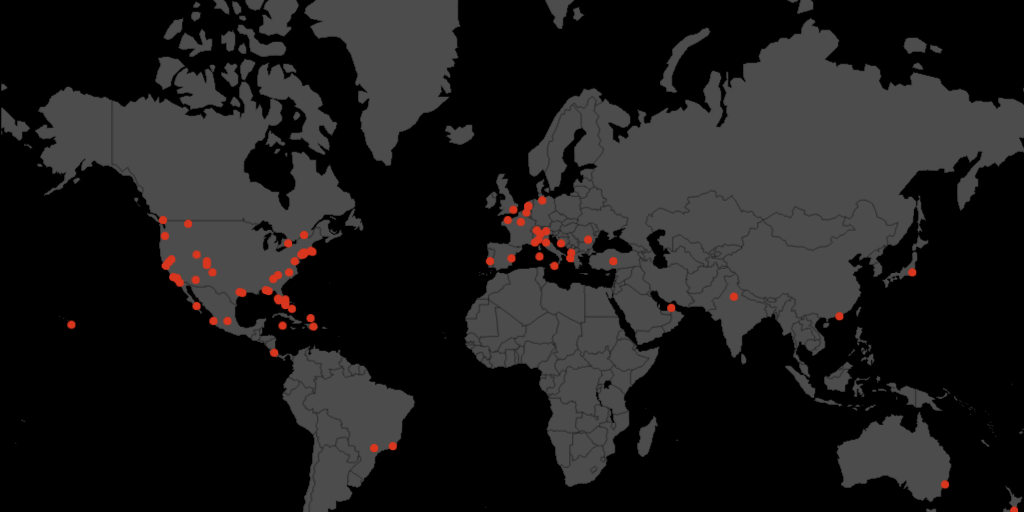 Forbes Global Properties Map 2025 by Forbes Global Properties - Infogram