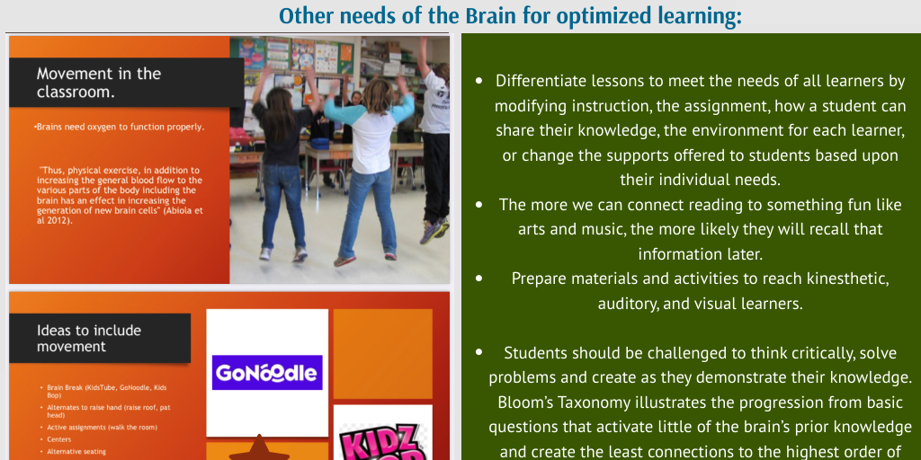 Brain Based Learning Infographic by Scott Marcum - Infogram