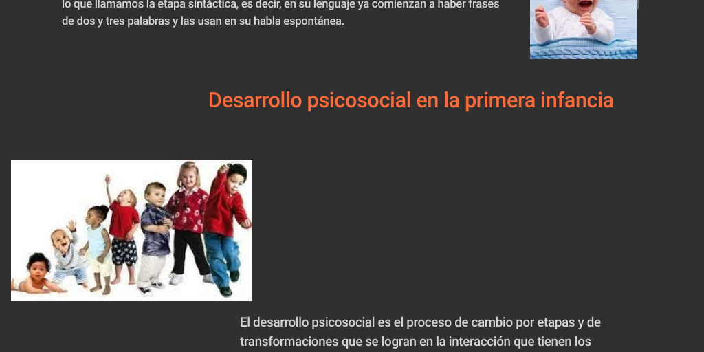 RETO 3: PRIMERA INFANCIA by Sandra Landeros - Infogram