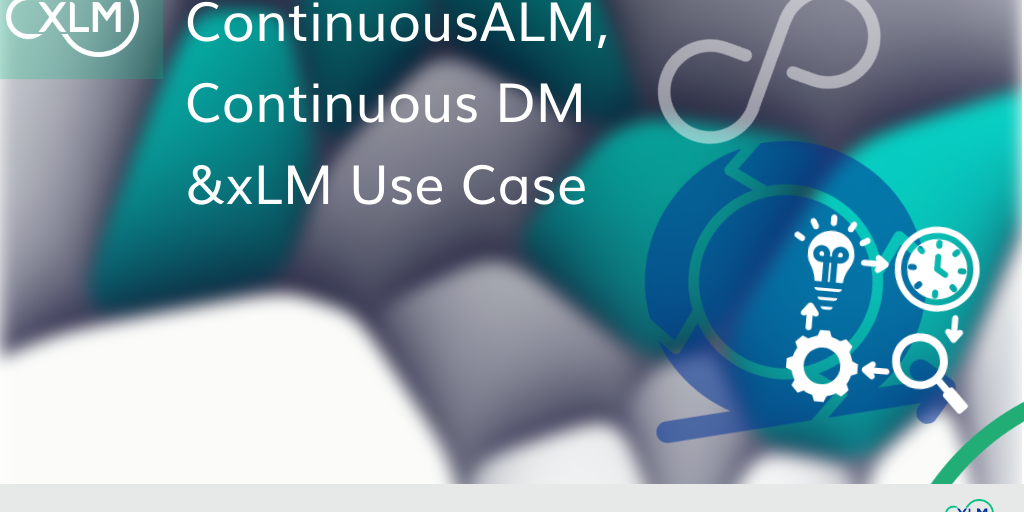 Continuous ALM, Continuous DM and xLM Use Case - Infogram
