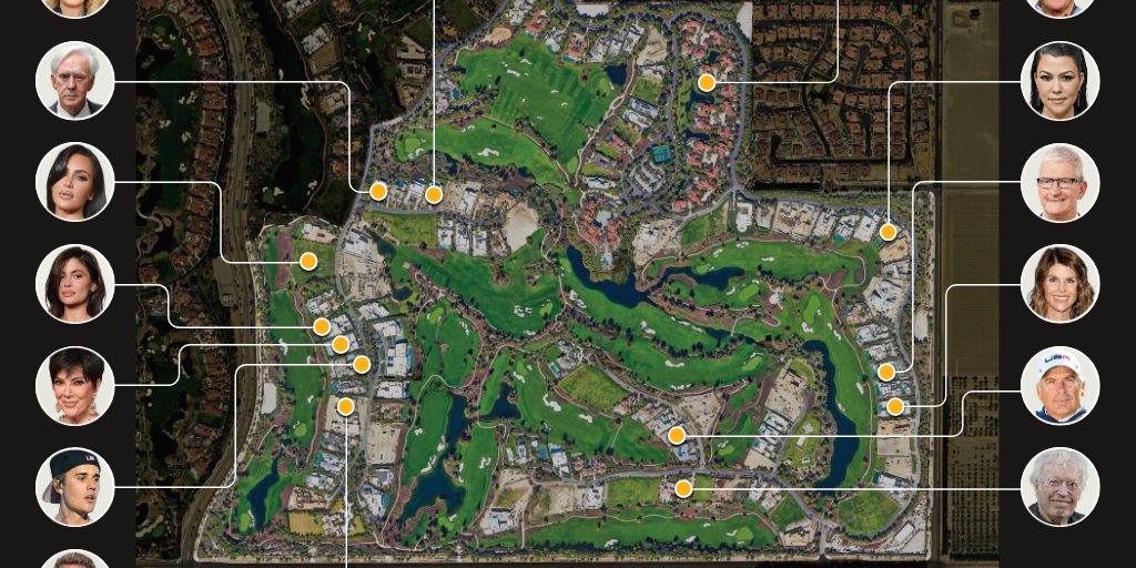 Meet the Neighbors Map by Forbes Editorial Art - Infogram