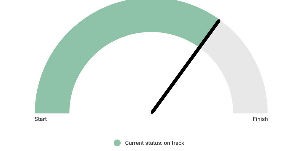 Semi circle Chart by Carla Alves - Infogram