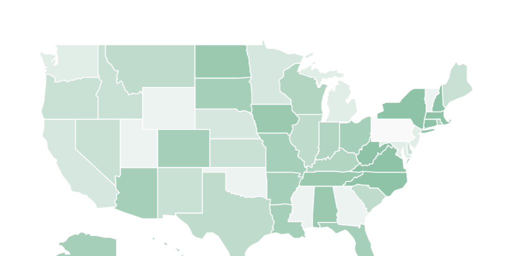 United States Heatmap by Gretchen Gerlach - Infogram