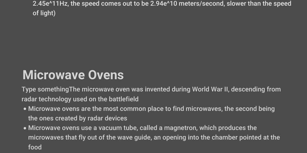 Microwaves Infographic - Infogram