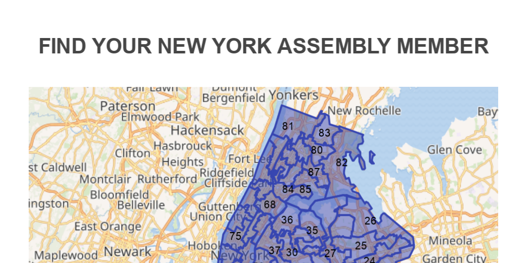 New York CITY ASSEMBLY Map by Spectrum News - Infogram