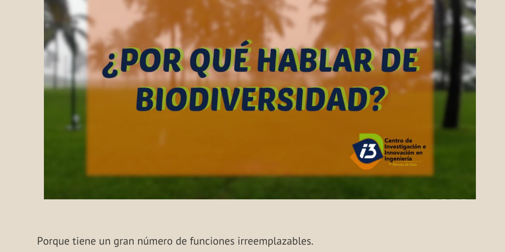 LA BIODIVERSIDAD by Sonia Elida Quintero Jiménez - Infogram