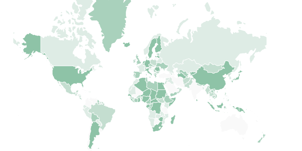 World Map by DANIEL JEIRAN CAO SHEN - Infogram