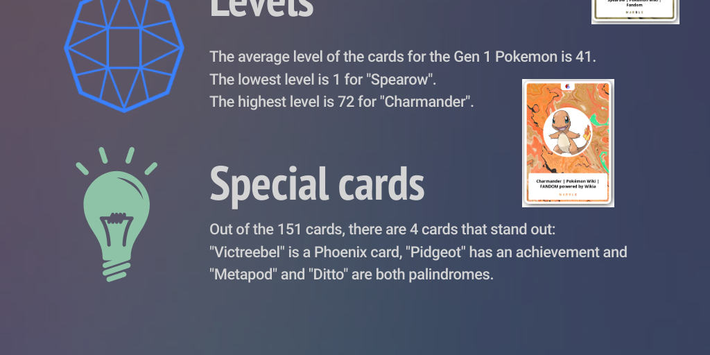 Marble.cards Pokemon Gen 1 Infographics by w0nvel --- - Infogram