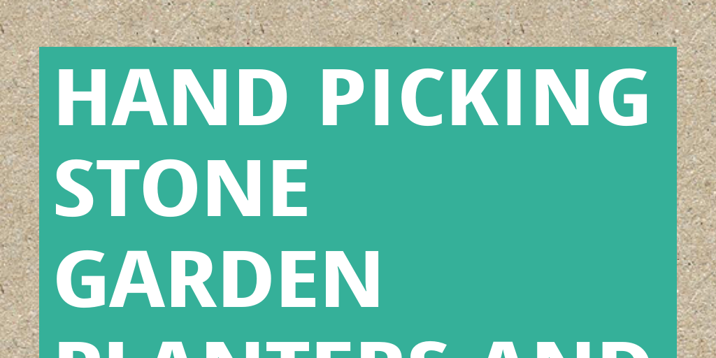 Hand picking Stone Garden Planters and Urns by geoffornaments - Infogram