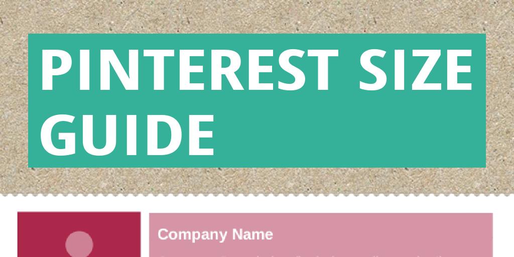 Pinterest size guide by jensmithsocial - Infogram