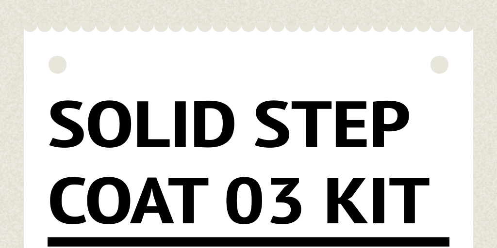 Solid Step Coat 03 Kit by liquiguard - Infogram