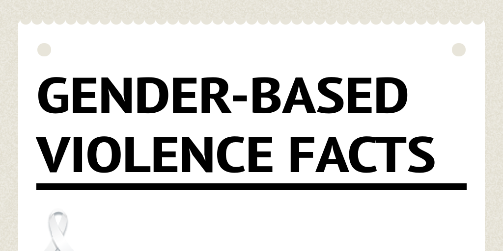 Gender-based violence facts by Simona Campidano - Infogram